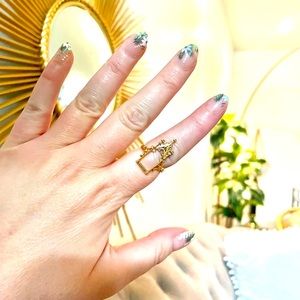 Jewelry | Gold Frame Ring | Poshmark